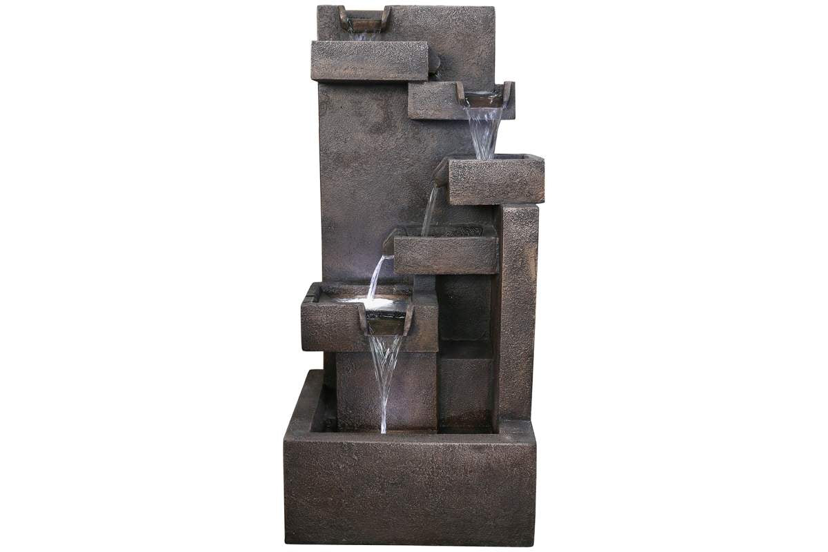 Multi-Level Fountain With Lights | Land Supply Canada