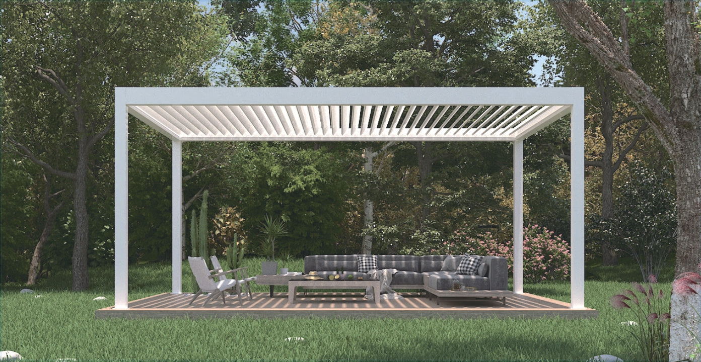 Bella Nova Aluminum Pergola | Land Supply Canada