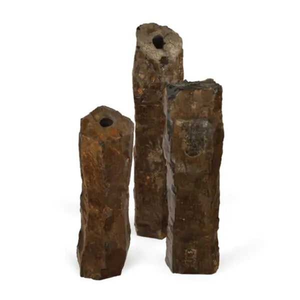 Natural Basalt Columns (Set of 3) | Land Supply Canada