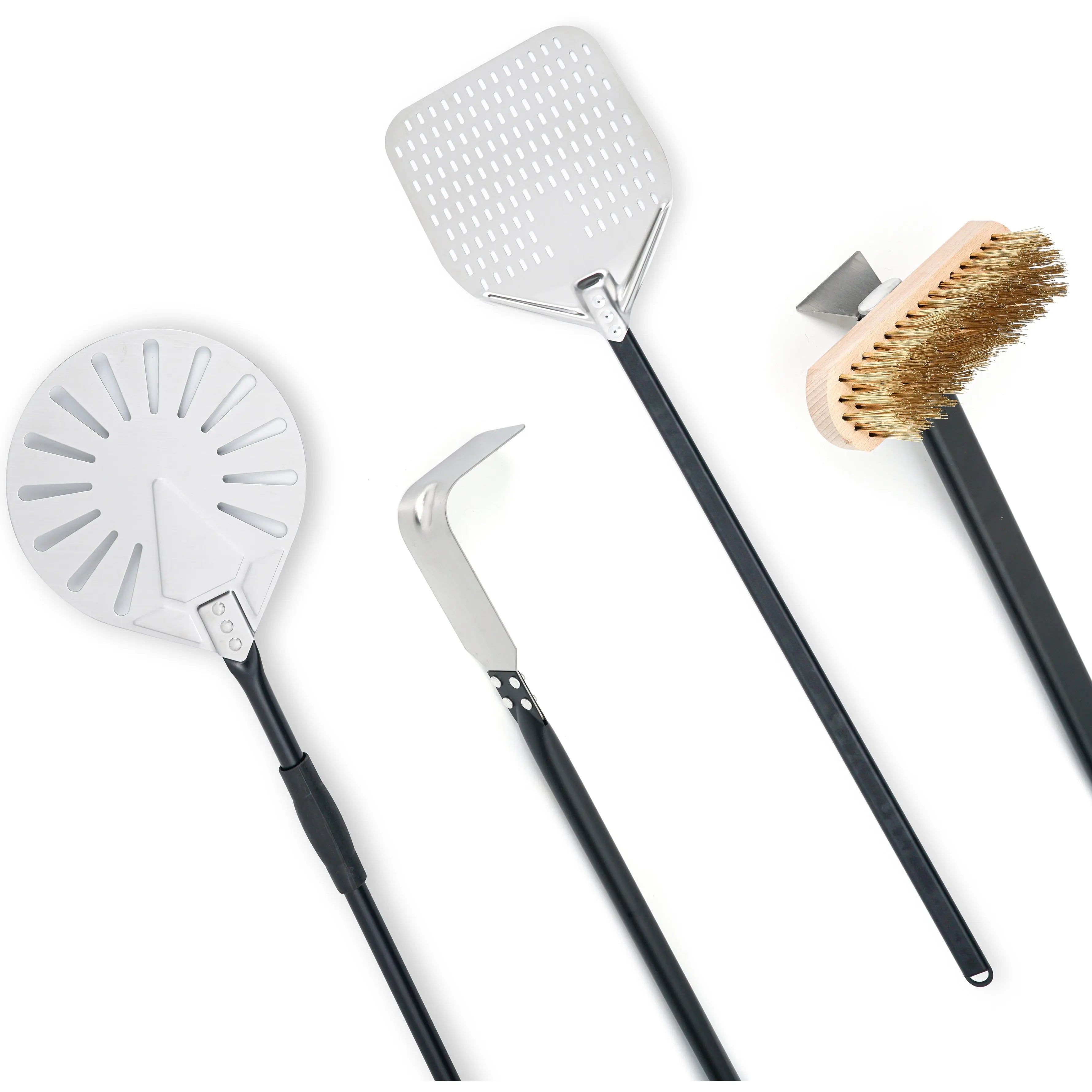 Pro Aluminum 4 Piece Wood Fired Pizza Oven Utensil Kit | Land Supply Canada